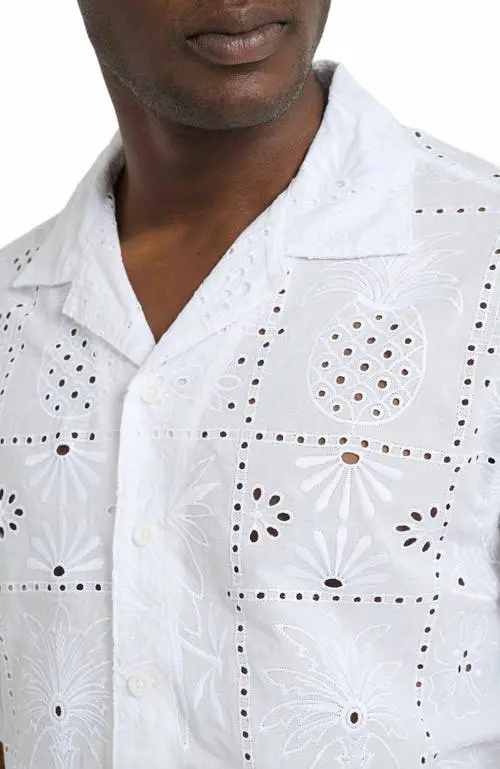 Onia Oversized Vacation Shirt - White