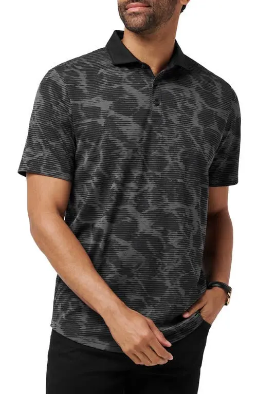 Travis Mathew Study Abroad Abstract Print Polo