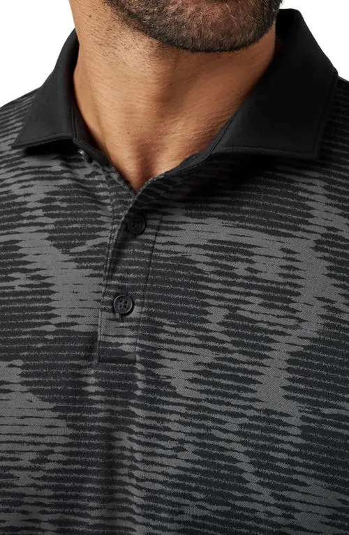 Travis Mathew Study Abroad Abstract Print Polo