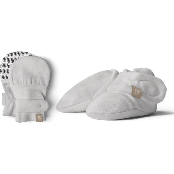 GOUMIKIDS Stay On Baby Mitts & Boots Set - Storm Gray