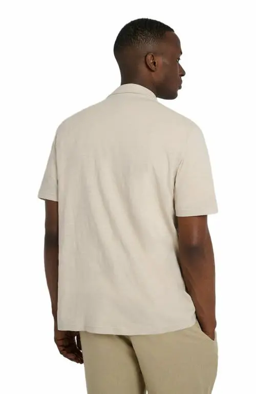 Onia Slub Short Sleeve Button-up Shirt