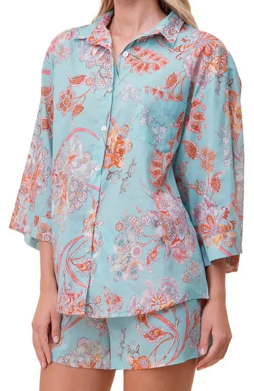 PAPINELLE Coco Cotton & Silk Short Pajamas