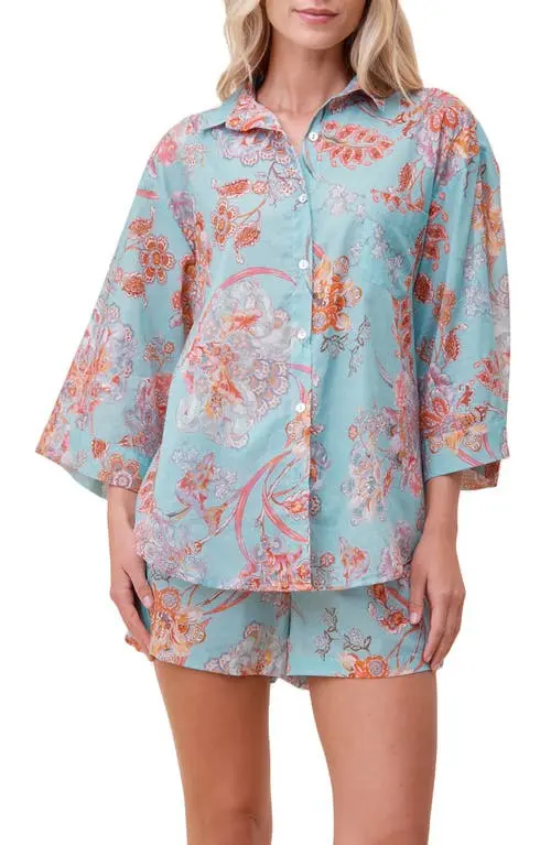 PAPINELLE Coco Cotton & Silk Short Pajamas