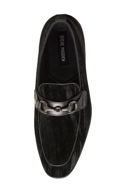 Steve Madden Trulmon Velvet Bit Loafer