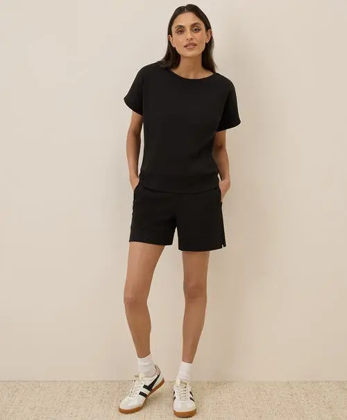 PACT Organic Cotton Airplane Pull On Short