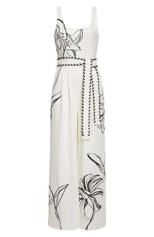 REISS NYBG Reiss Kinsley Floral Jumpsuit