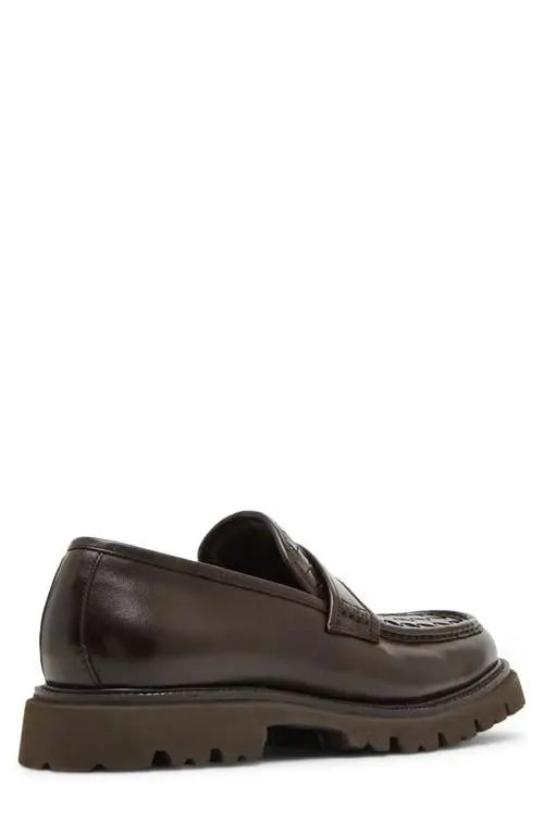 Steve Madden Strandd Lug Sole Loafer - Brown
