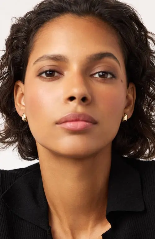 ANA LUISA Teardrop Huggie Stud Earrings