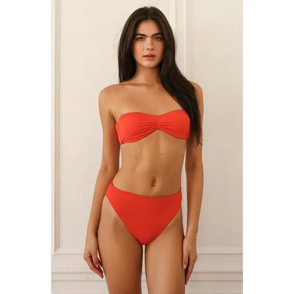 DIPPIN DAISY'S Hudson Bandeau Bikini Top - Grenadine
