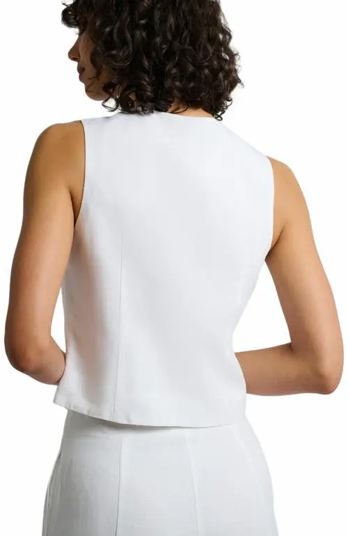 Onia Air Linen Relaxed Vest
