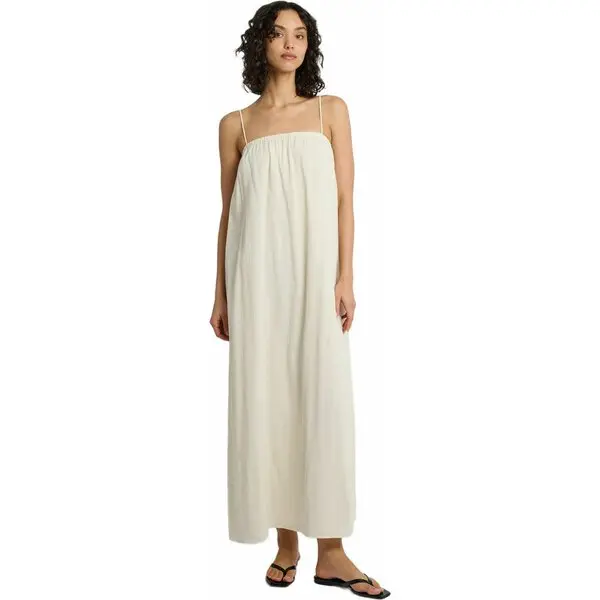 Onia Crinkle Gauze Maxi Dress