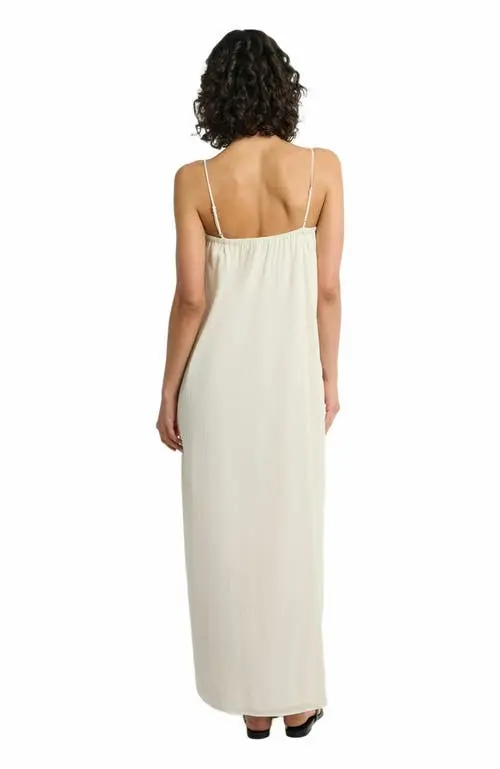 Onia Crinkle Gauze Maxi Dress