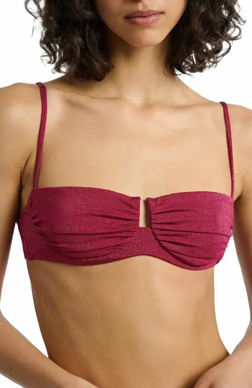 Onia Alessia Bikini Top - Anemone
