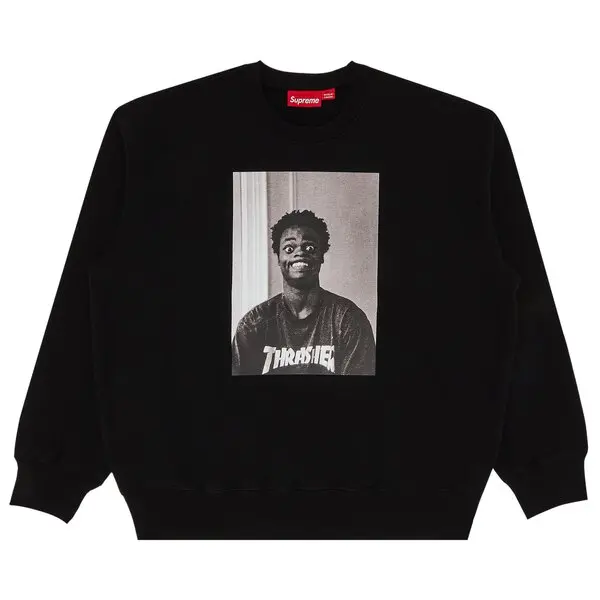 Supreme X Thrasher Crewneck - Black