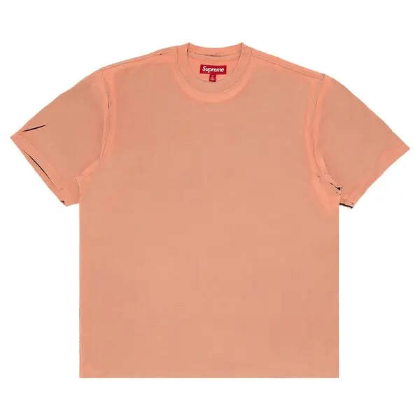 Supreme Discharge Short-sleeve Top 'coral - Orange