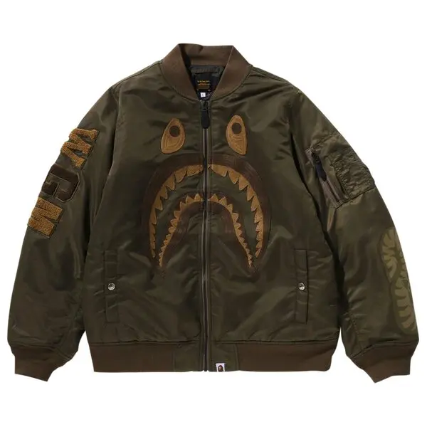 A BATHING APE Shark Ma-1 Jacket
