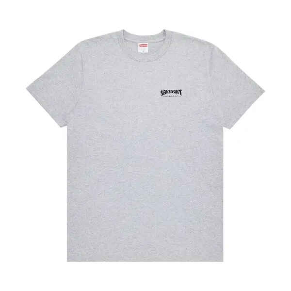 Supreme X Thrasher Cross Tee 'heather - Grey