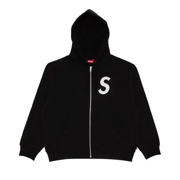 Supreme Tag Logo Hooded Sweatshirt 黒 M Supreme Tag Logo Hooded Sweatshirt (SS19) - $148
