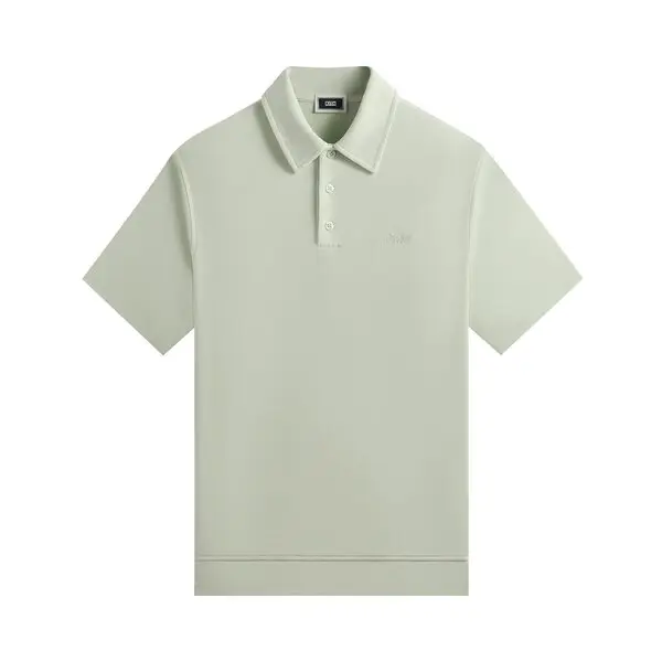 Kith Crystal Wash Interlock Graham Polo 'luster - Green