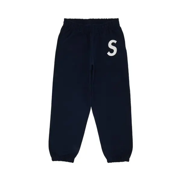 Supreme Logo Sweatpant 'navy - Blue