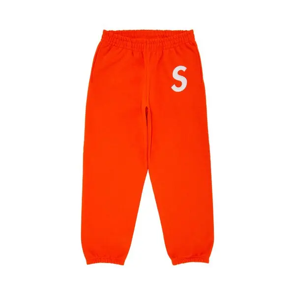 Supreme Logo Sweatpant 'bright - Orange