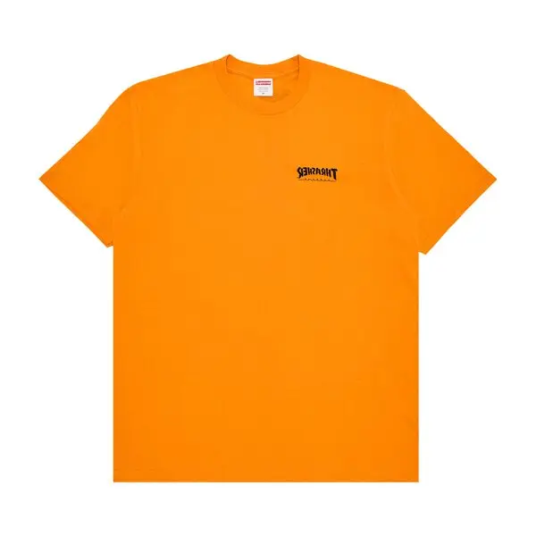 Supreme X Thrasher Cross Tee - Orange
