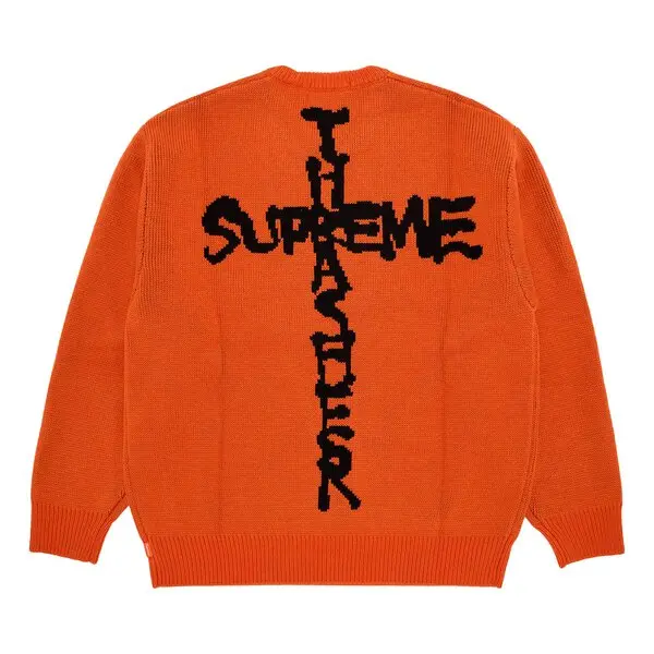 Supreme X Thrasher Sweater - Orange