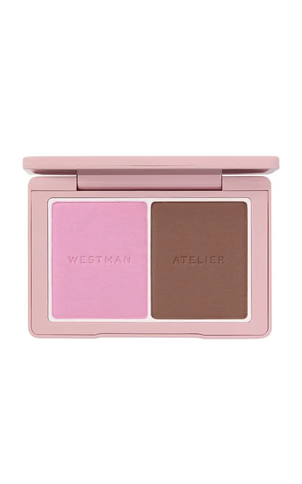 WESTMAN ATELIER Baby Cheeks + Face Trace Sculpting Powder Duo Poppet & Ganache - Multi