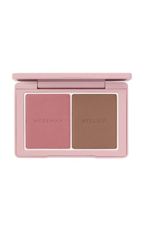 WESTMAN ATELIER Baby Cheeks + Face Trace Sculpting Powder Duo Poppet & Ganache - Multi