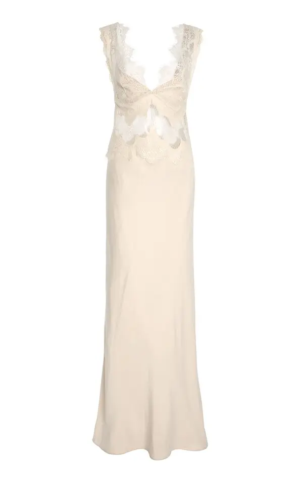 THIRD FORM Visions Lace Maxi Dress - Ivory