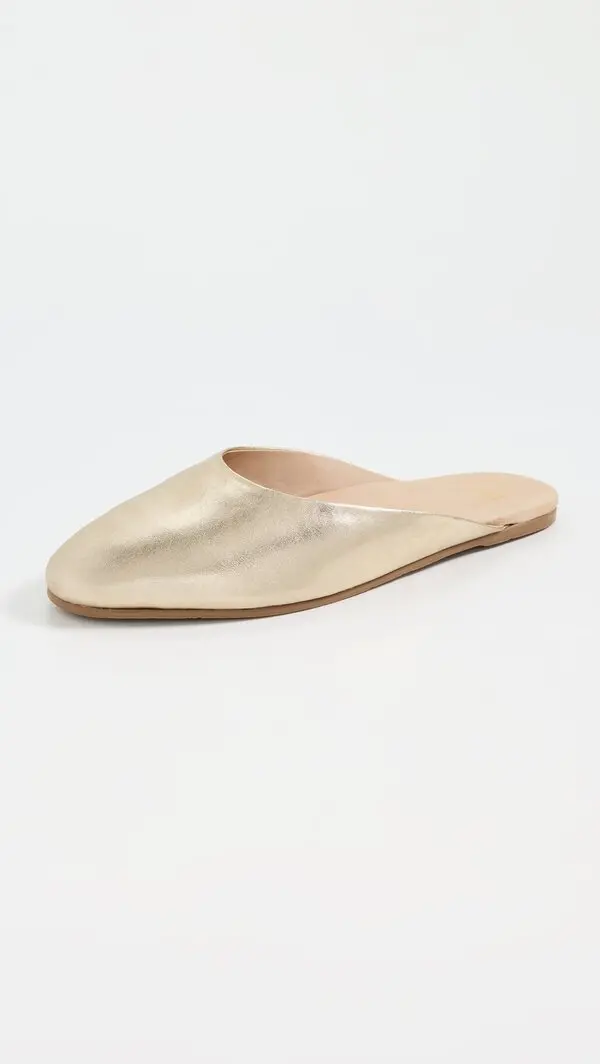 Beek Phoebe Mules - Gold