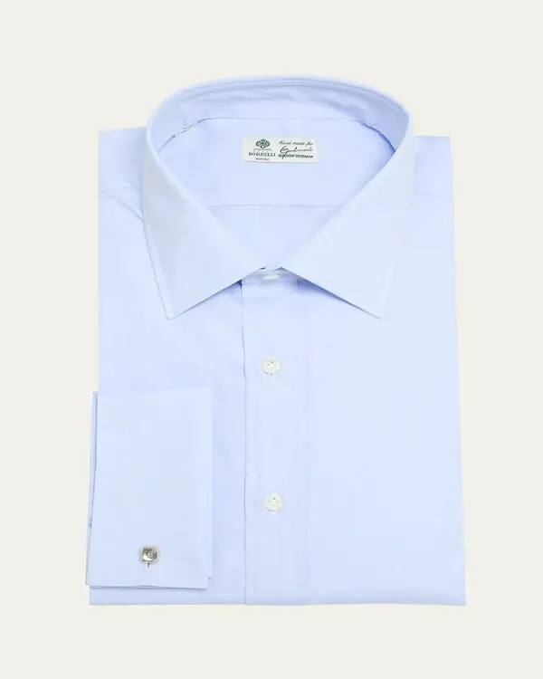 LUIGI BORRELLI Cotton French-cuff Dress Shirt