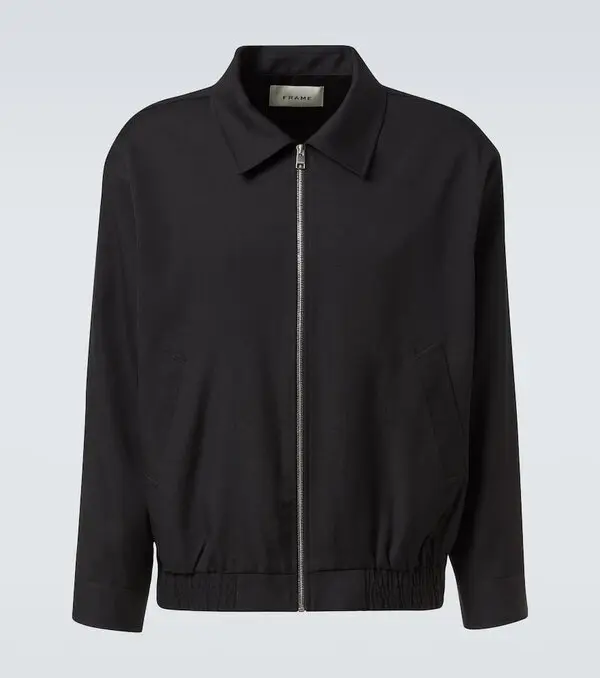 FRAME Wool Blouson Jacket