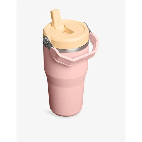 STANLEY Iceflow™ Flip-straw Stainless-steel Bottle 0.6l - Peach Rose