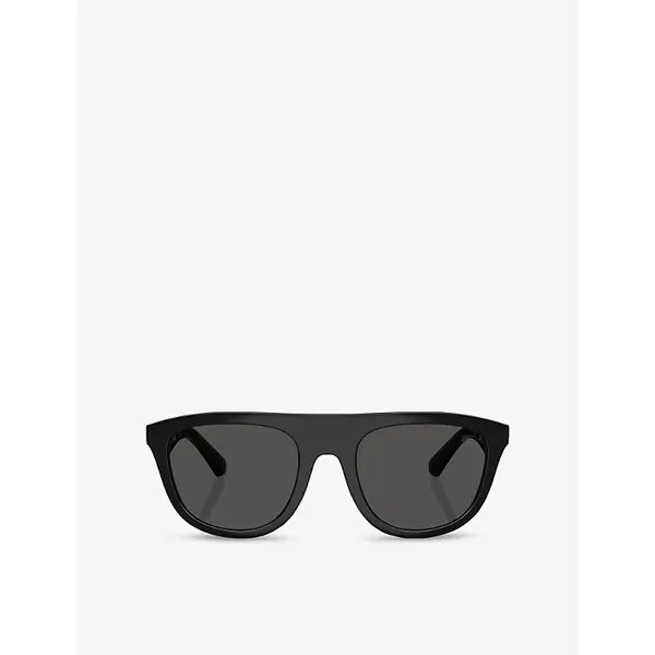 Burberry Be4459u Square-frame Sunglasses - Black