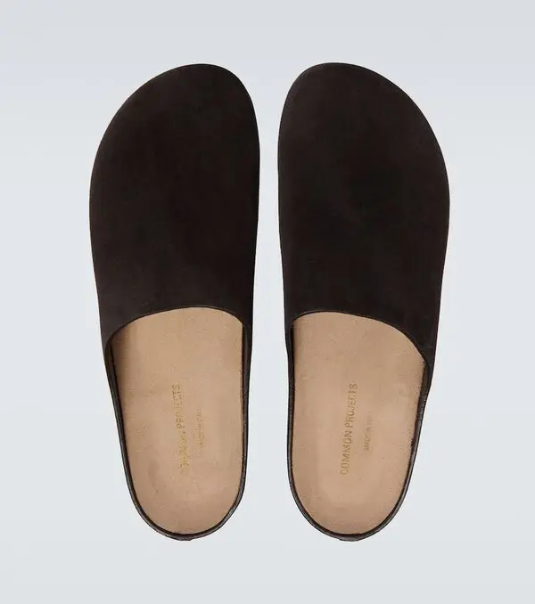 COMMON PROJECTS Suede Clogs
