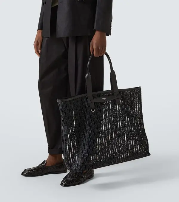 Dolce & Gabbana Adamo Woven Shopper
