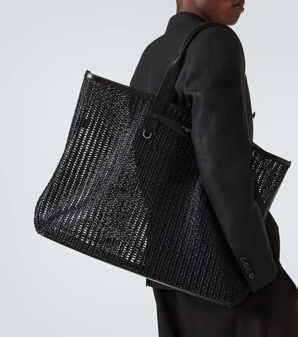 Dolce & Gabbana Adamo Woven Shopper