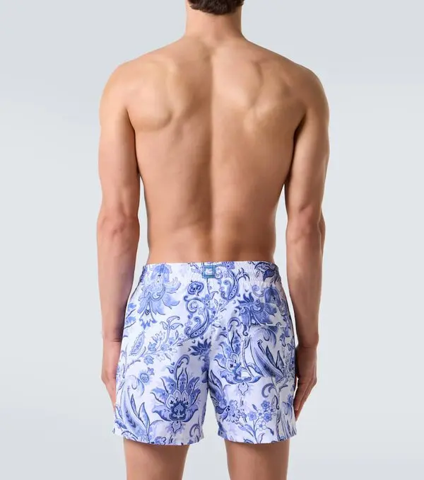 Etro Printed Swim Trunks
