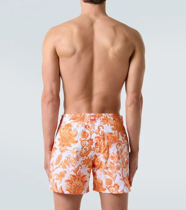 Etro Printed Swim Trunks