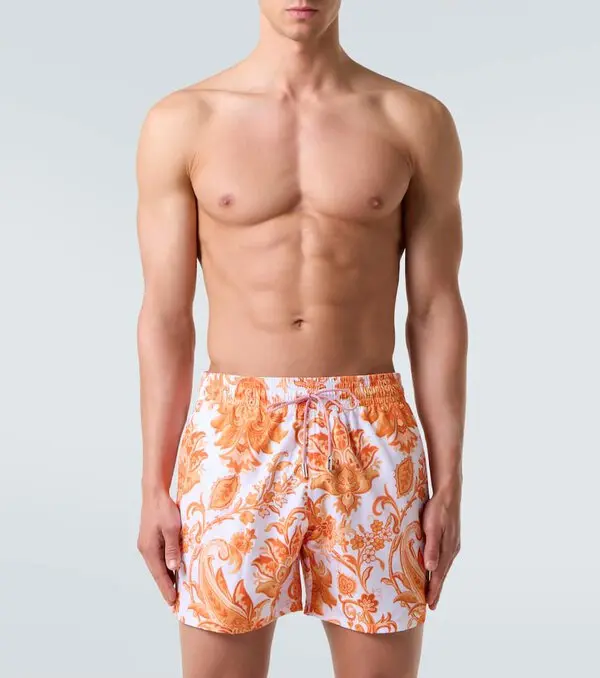 Etro Printed Swim Trunks