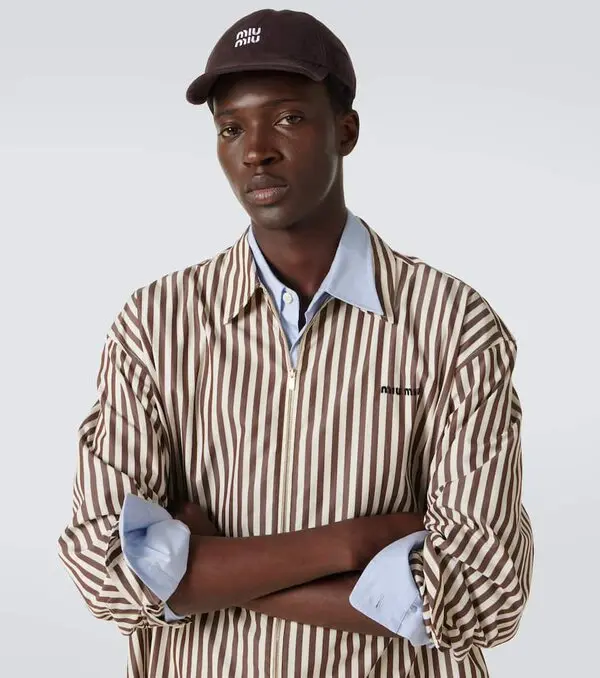 Miu Miu Logo Baseball Cap
