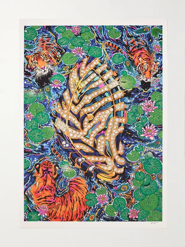 THE WATCH ANNUAL Tim Mcdonagh Drawing And Print - Green