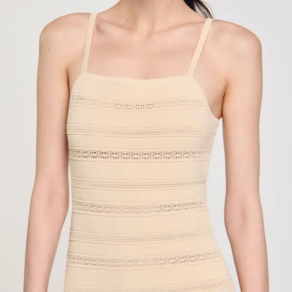 Sandro Knit Maxi Dress