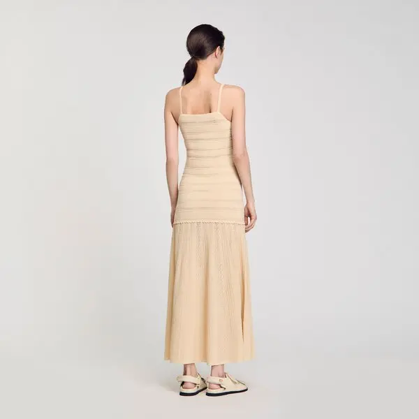 Sandro Knit Maxi Dress