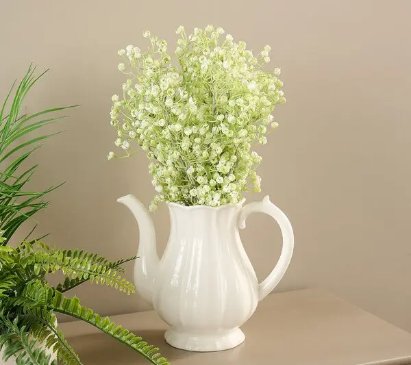 COZY COTTAGE BY LIZ MARIE Teapot Vase - One-color