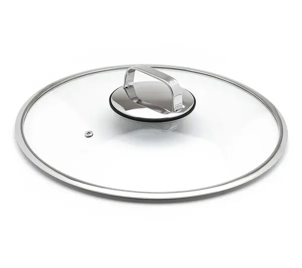 LIVWELL Diamondclad 14' Tempered Glass Lid For Rying Pan - One-color