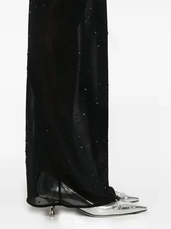 Blumarine Sheer Maxi Dress