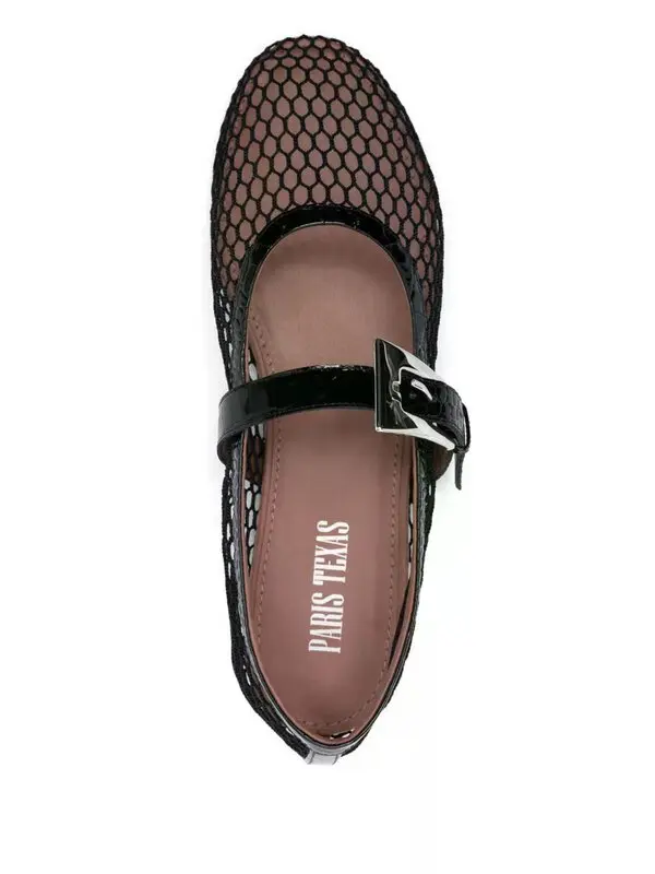 Paris Texas Sveva Ballet Flats - Black