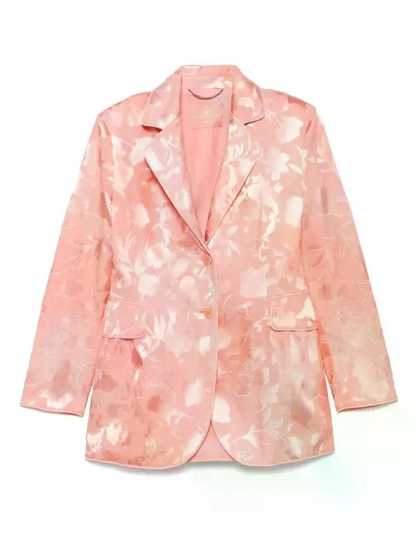 Ermanno Scervino Floral-jacquard Blazer - Pink